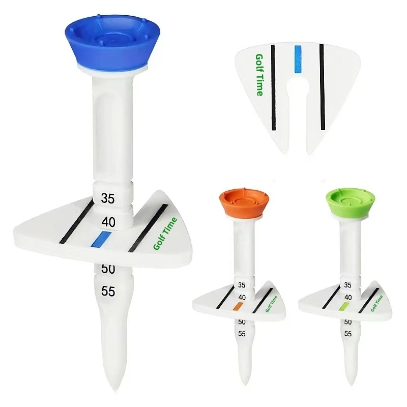 Plastic Golf Tees with Adjustable Height - Perfect for Competition