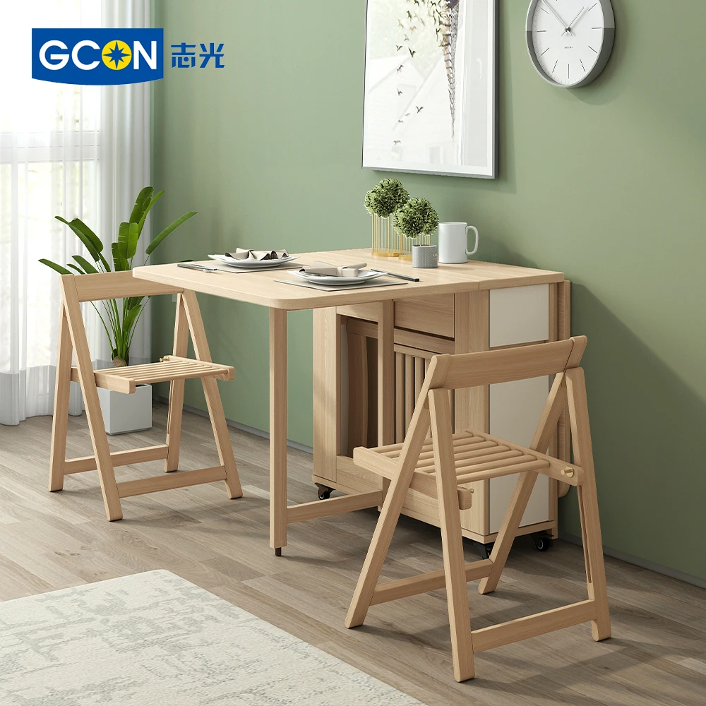 Space-saving Foldable Dining Table - Perfect for Modern Homes
