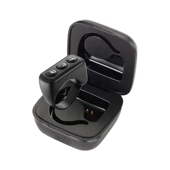 Wireless Bluetooth Media Button Remote Selfie Control Page Turner Ring ...