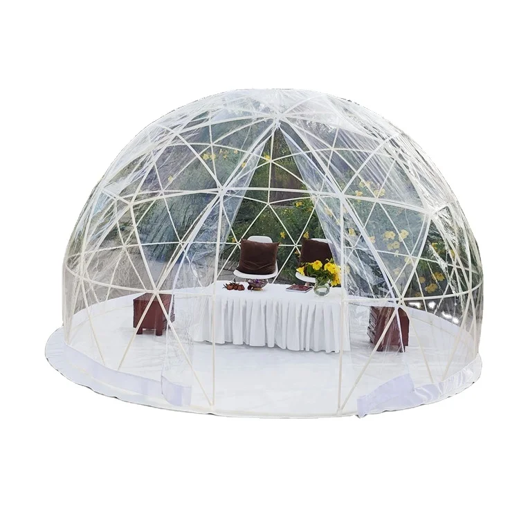 Luxury Outdoor Transparent Hotel Plastic Clear Dome Tent