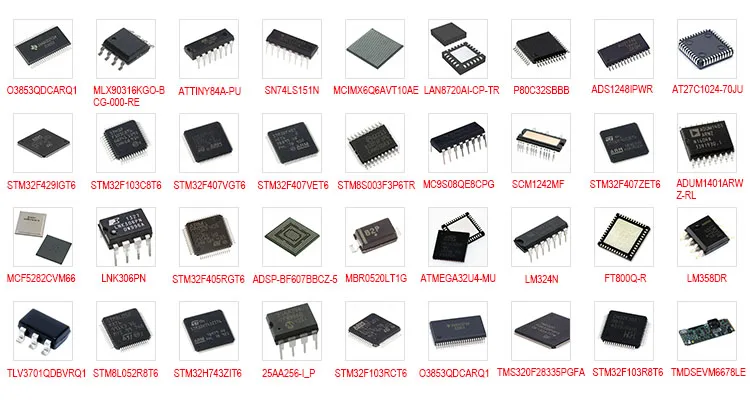 Electronics Components Suppliers Ic Chips Integrated Circuits Electron ...