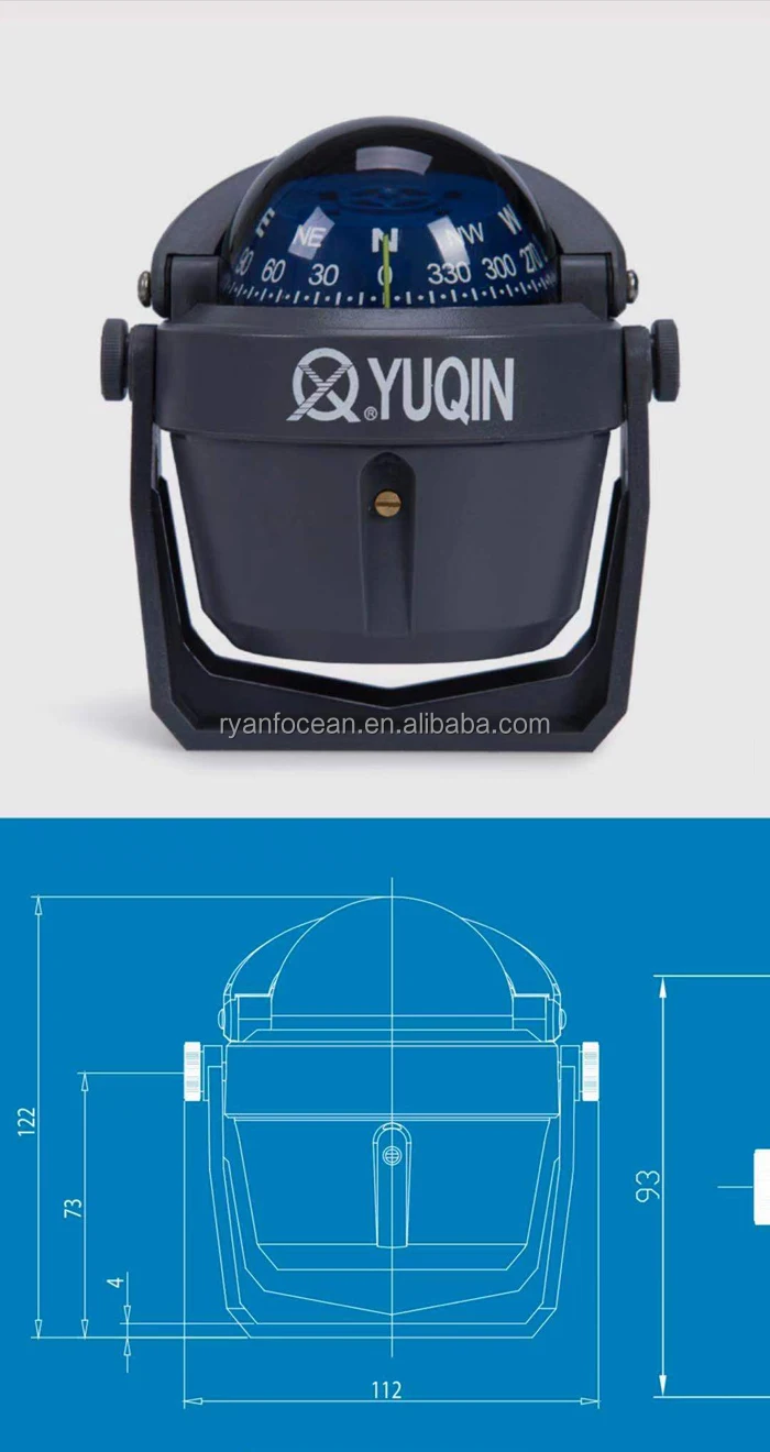 Marine Iso Standard Lifeboat Magnetic Compass With Cover Ccs Cert For ...