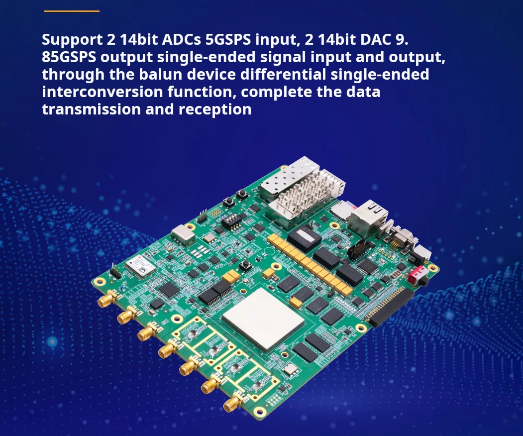 Chipboard Alinx AXW22 Development Board Radio Frequency AMD FPGA Development Board Zynq ...