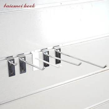 Heavy Duty Display Hook Slatwall Accessories Slat Wall Shelf Brackets ...