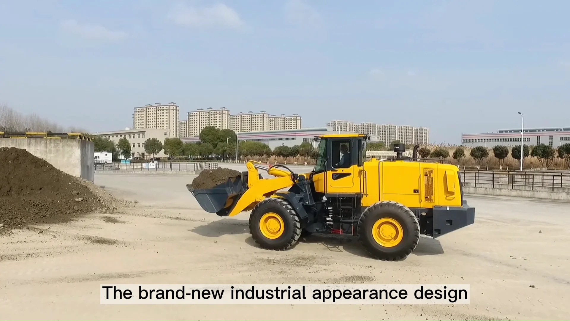 Construction Machinery Loaders Changlin Factories Technology 5 Ton Front End Loader Chinese ...