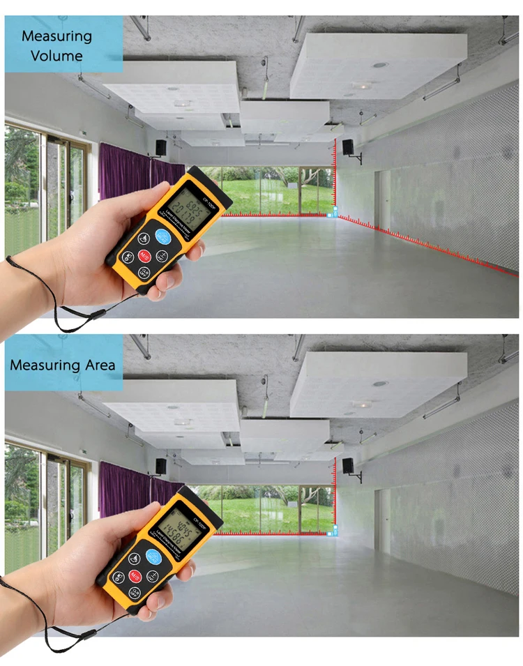Handheld Metre Measuring Meter 100 M Digital Laser Distance Meter