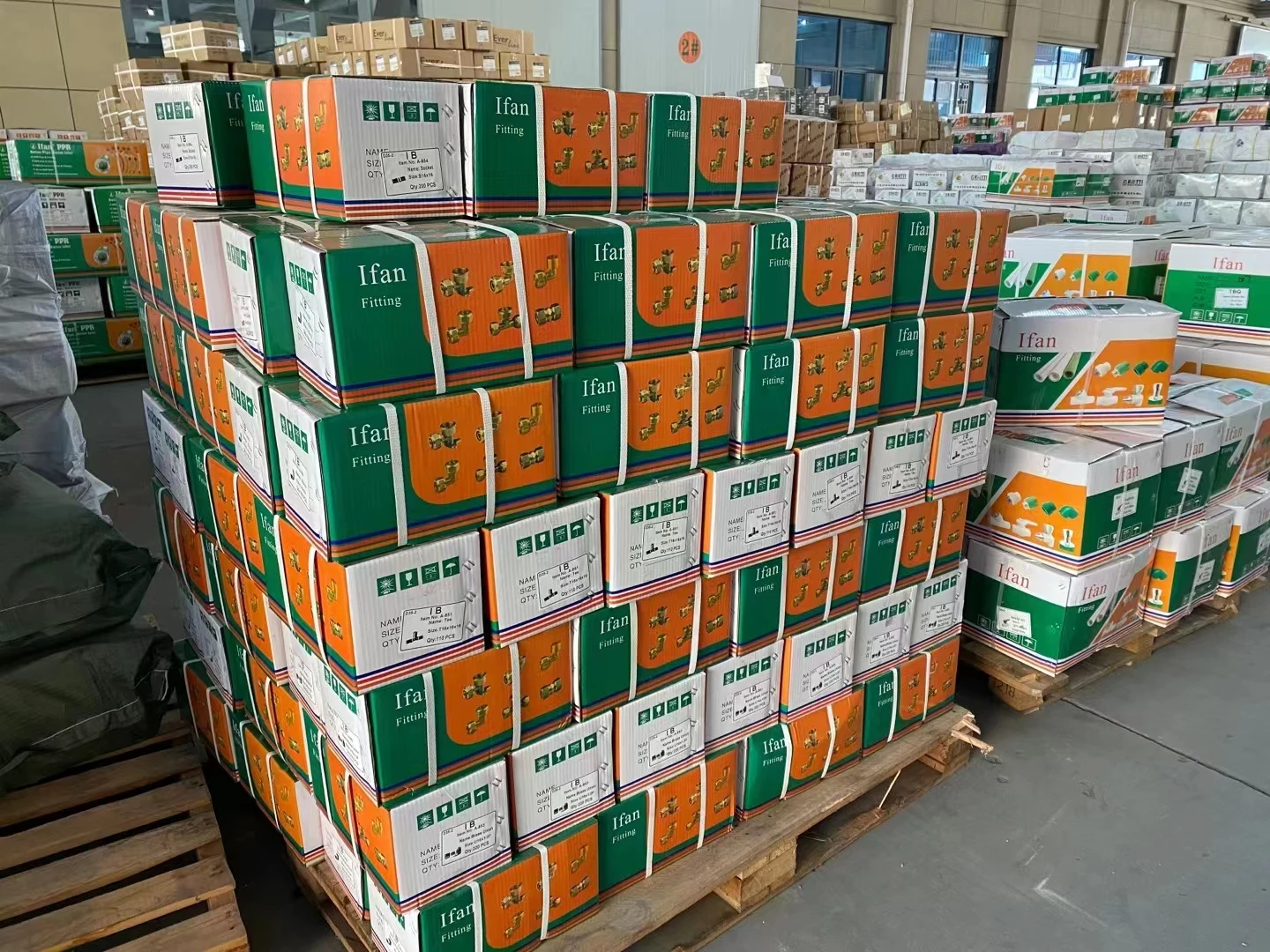 Ifan High Pressure 1/4'' 2 Inch 3 Way Water Ball Valves Union Lockable ...