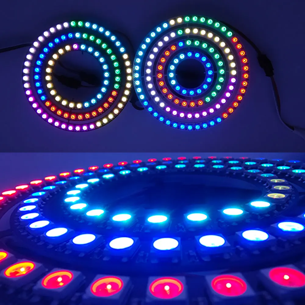 OEM RGBIC WS2812 Ring LED - DIY Pixel Light Solutions