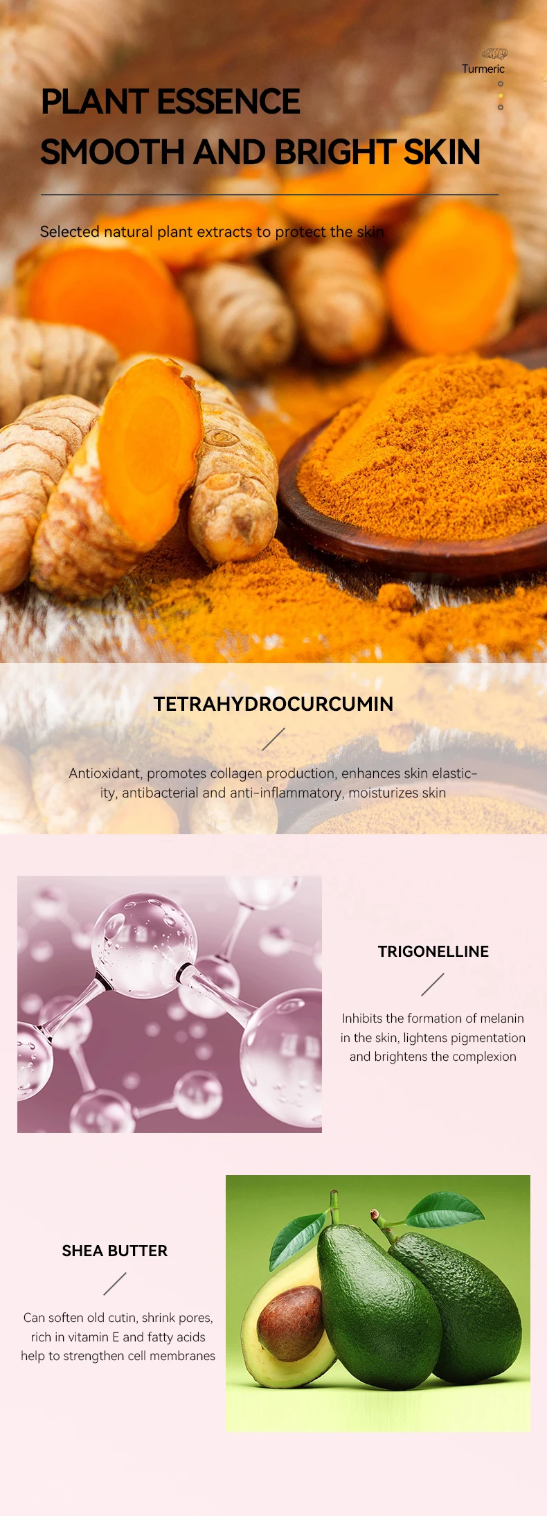 Kojic Acid Turmeric Body Scrub for Dark Spots & Ingrown Hair ...