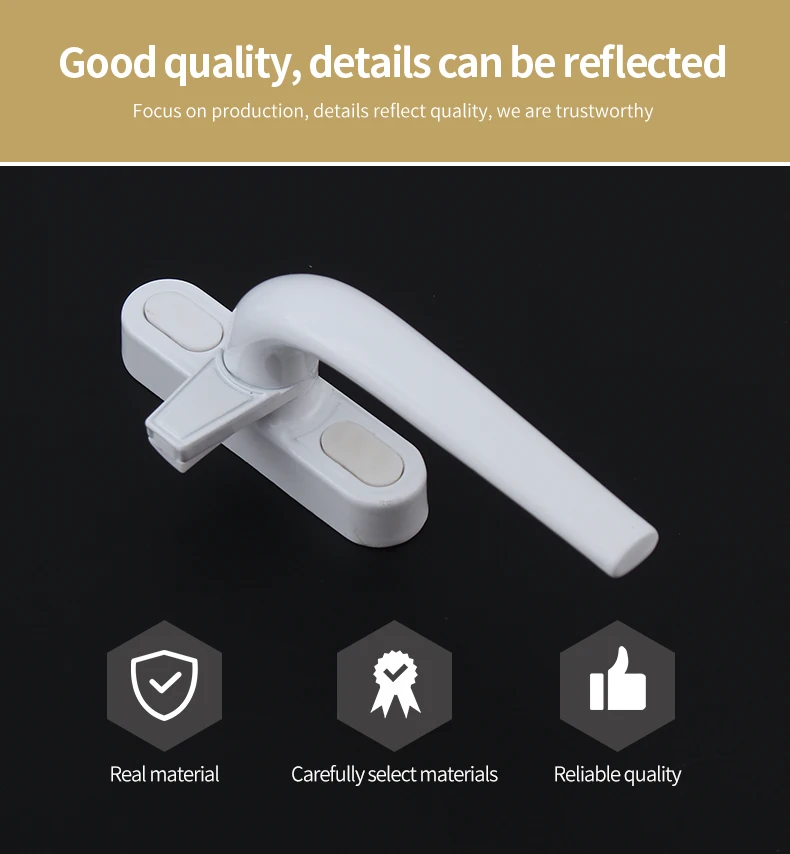 Aluminum Casement Single Point Lock Window Handle by OULAI