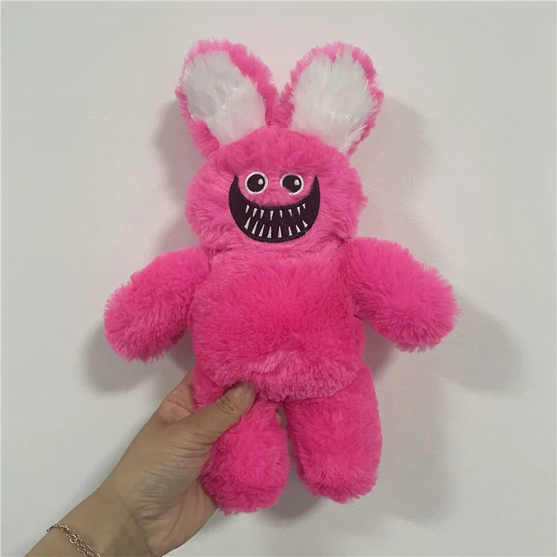 Rabbit Blue And Pink Monster Bunny Animals Stuffed Plush Playtime Game ...