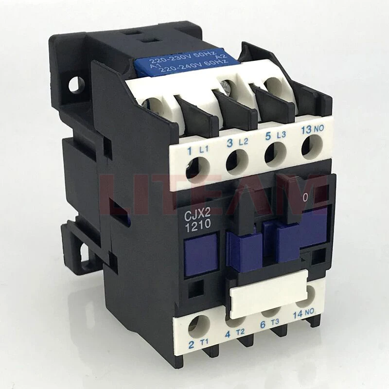 CJX2-1210 AC Contactor - High Quality for 220v/380v Motor Control