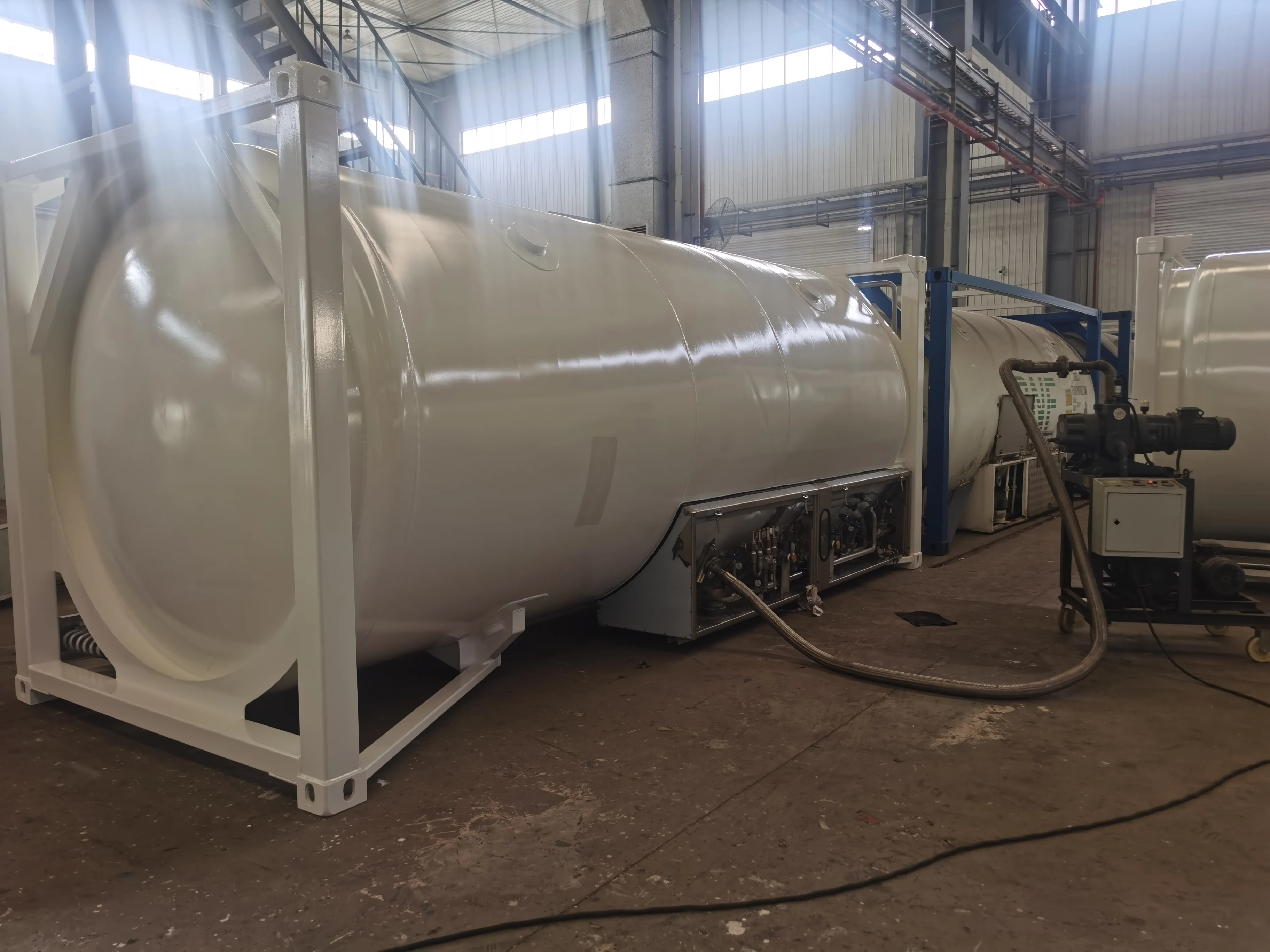 Asme Liquid Co2 Lng Cryogenic T75 Tank - Buy Lng Cryogenic Iso Tank ...