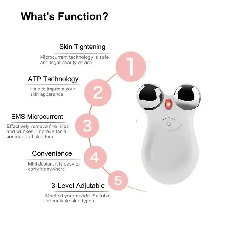 Ems Ion Microcurrent V-shape Device Anti-cellulite Skin Tightening ...