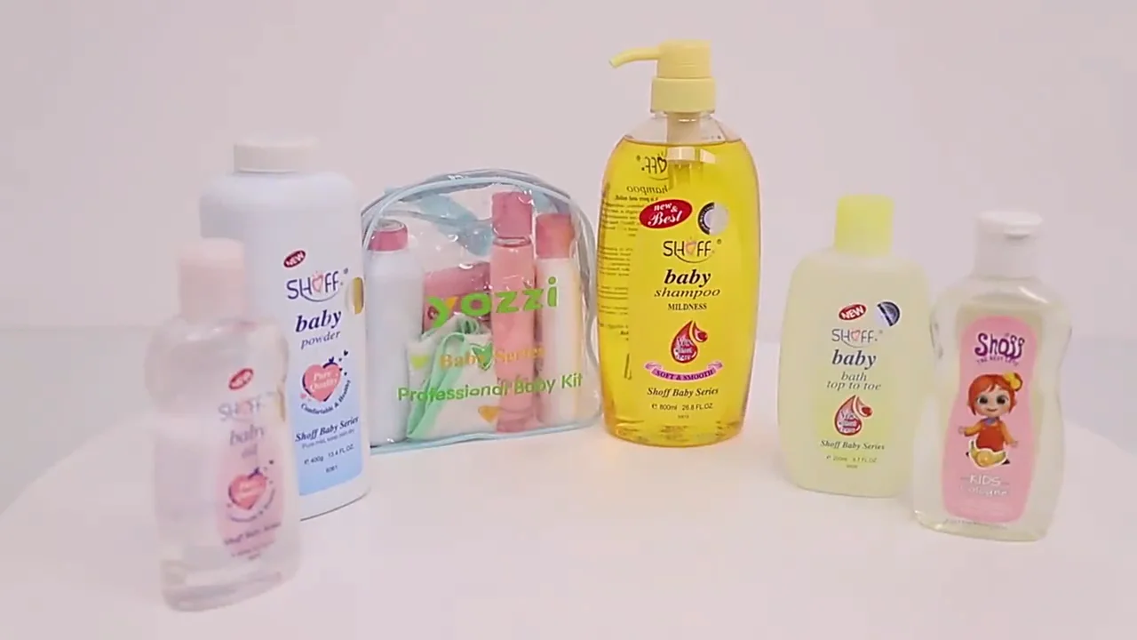 Shoff Baby 6 Pieces Shampoo Shower Gel Bath And Body Spa Bath Gift Set ...