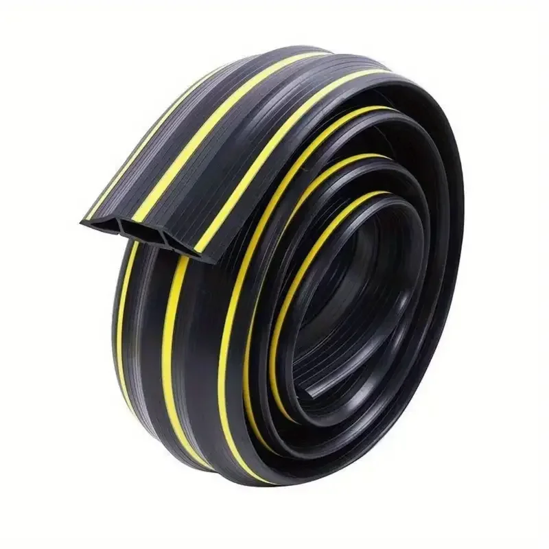 Pvc Rubber Cable Protector Easy To Unroll-conceal Cord Cover Wires Of ...