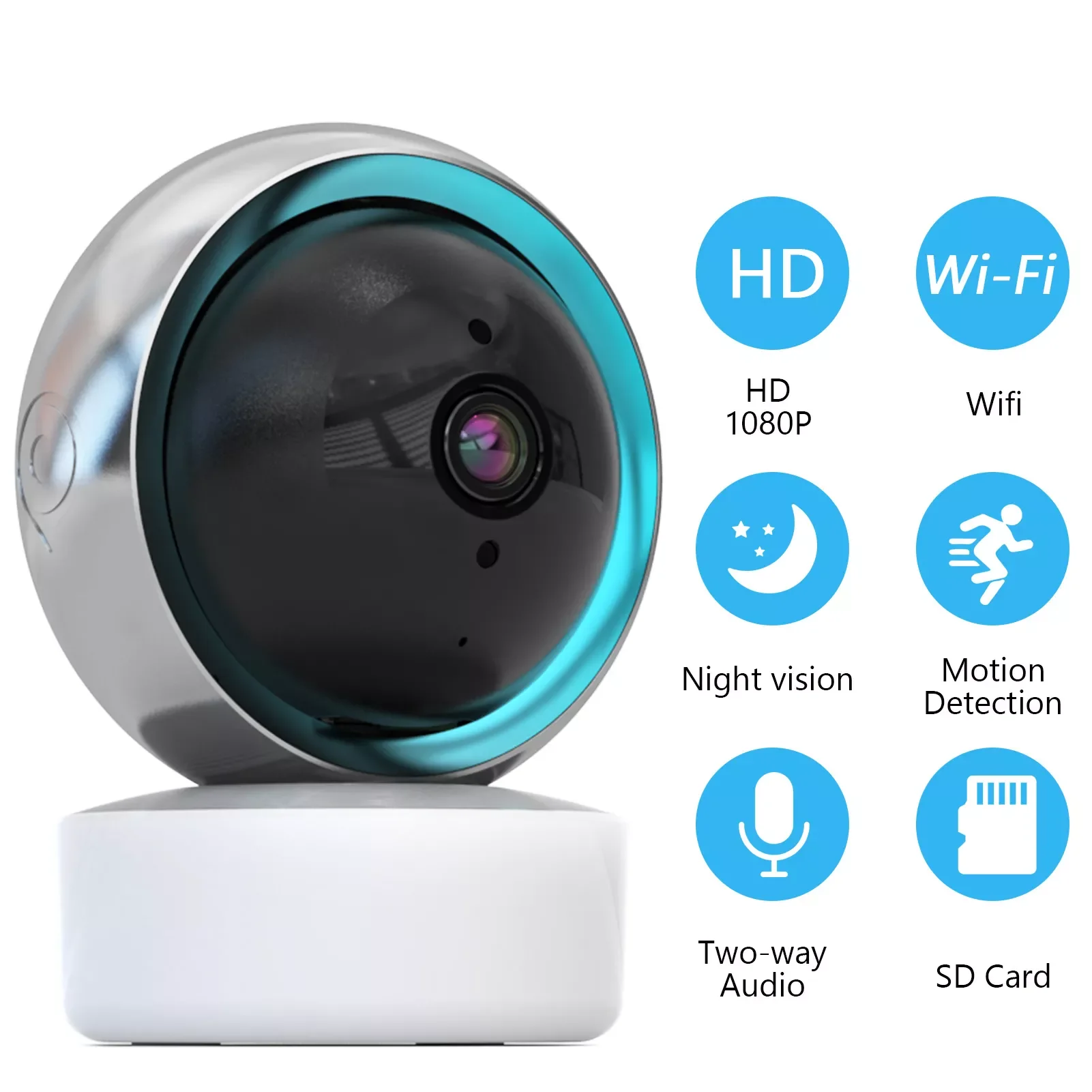 Tuya Smart Mini Camera 1080P HD IP Camera for Home Security