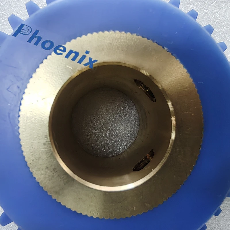 Blue Water Roller Driven Nylon Gear for Komori Printers
