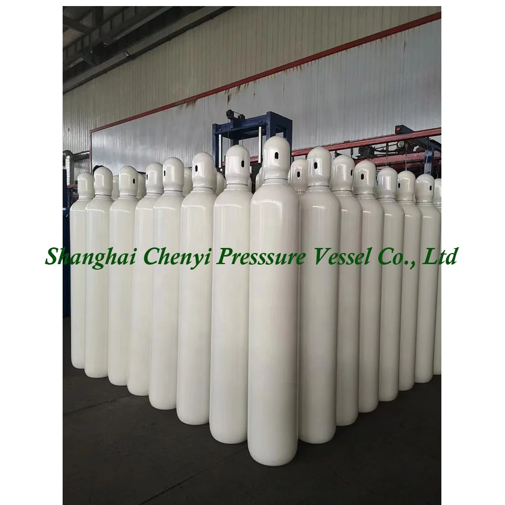 Empty 47L Hydrogen Gas Cylinder Sizes for Industrial Use