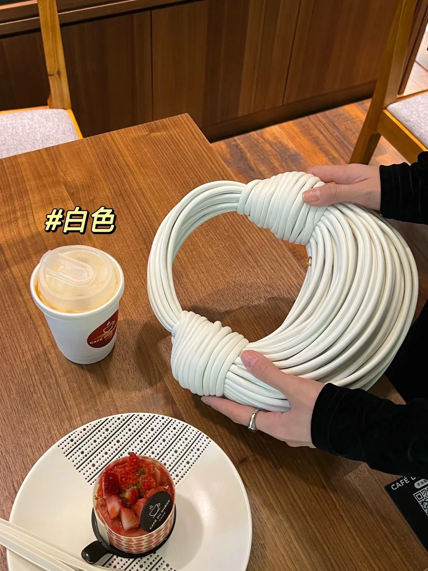 Trendy Luxury Designer Handbags Hand Woven Noodle Bags Rope Knotted ...