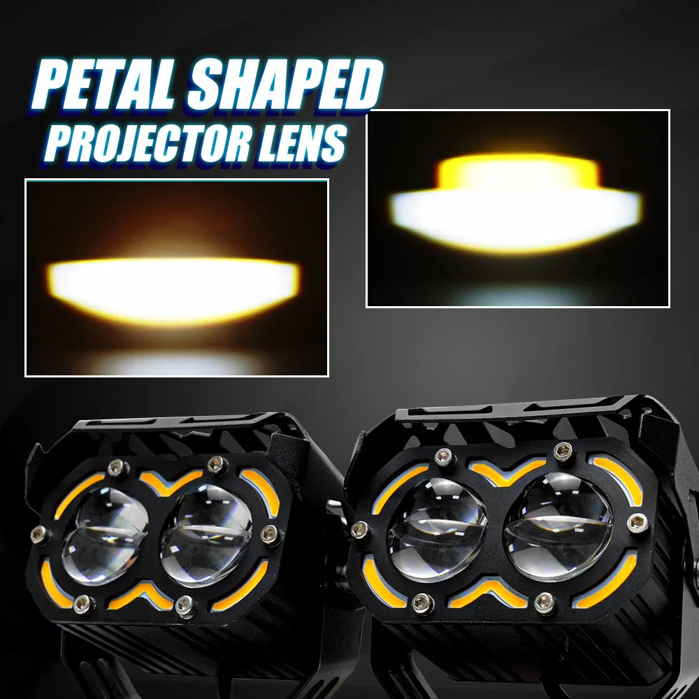 Motoled Motorcycle Mini Driving Light 100w 20000lm Moto Lighting ...