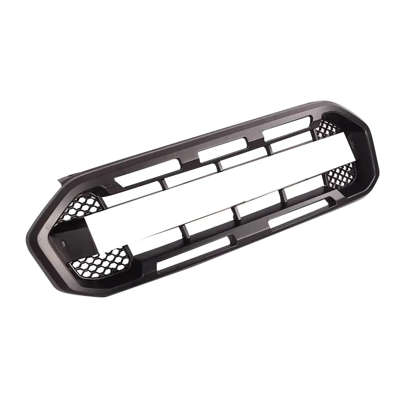 Black Raptor Style Front Bumper Grille Grill Upgrade Front Grille With ...