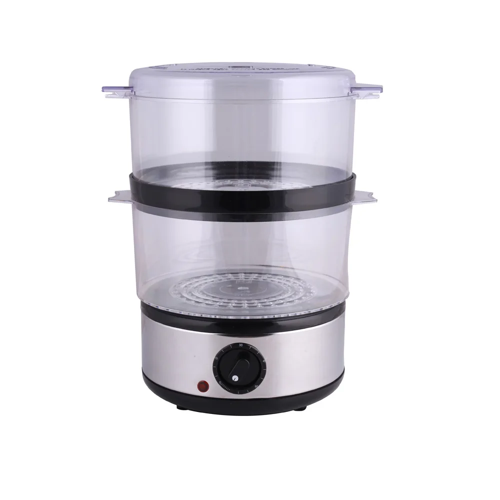 Electric Mini Stainless Steel 2 Tier Food Steamer,5 Quart,400 Watts ...