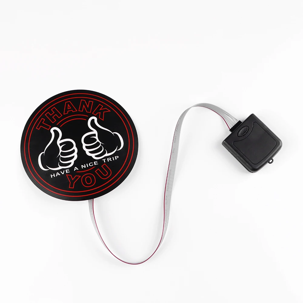 JDM Custom Electric Sticker Car EL Glow Sticker LED