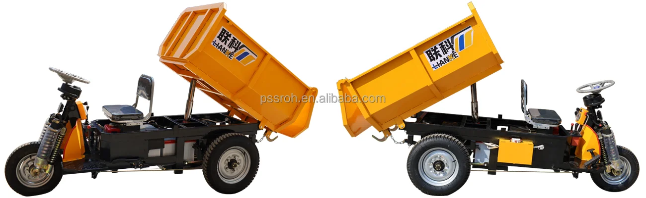 Lianke Factory Electric Mini Dumper Electric/mini Dumper 2000kg/mini ...