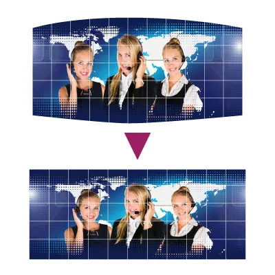 10K Lumens 7D Holographic Video Mapping Projector for Large Venues