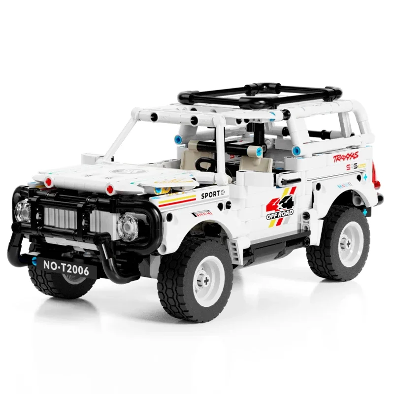Gobricks High-tech Moc App Jeeps Compatible Off-road Car Bricks Kids ...