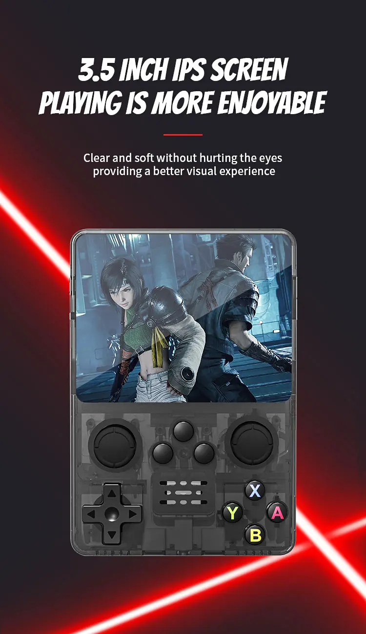 Portable Retro Handheld R35s Game Console Handheld With 3.5-inch Ips ...
