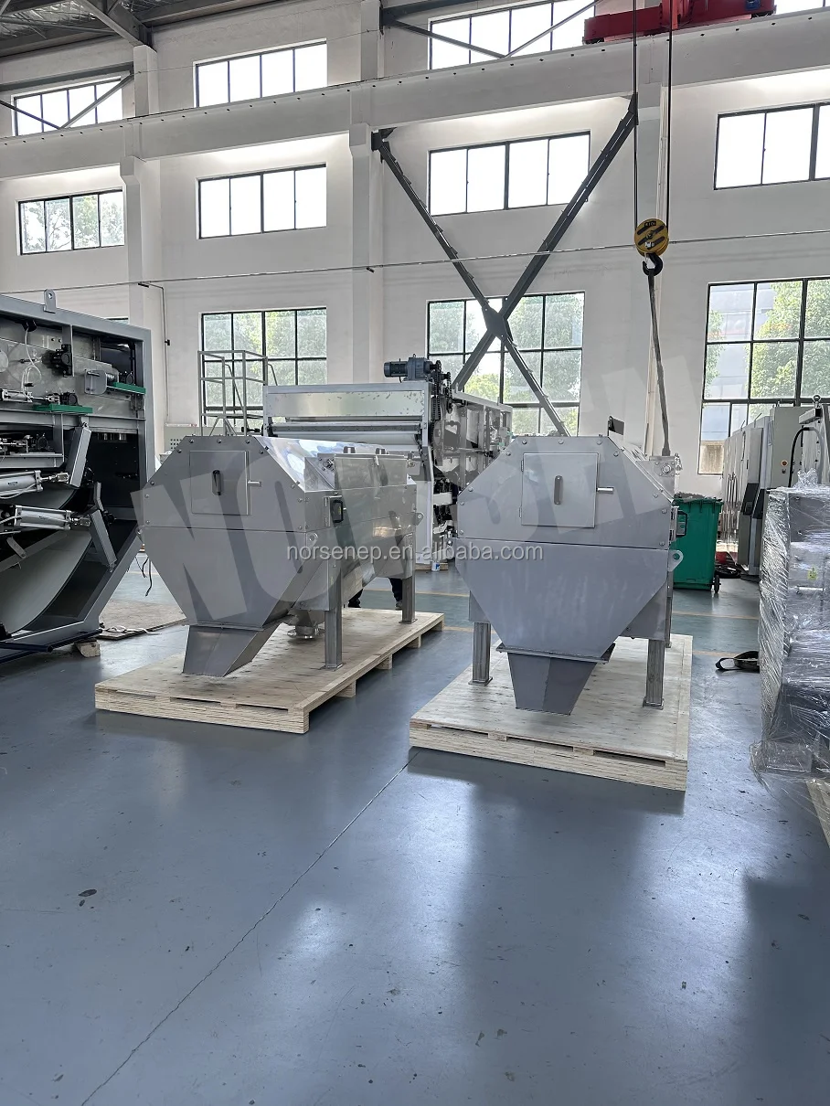 New Internally-Fed Rotary Drum Screen for Wastewater Treatment