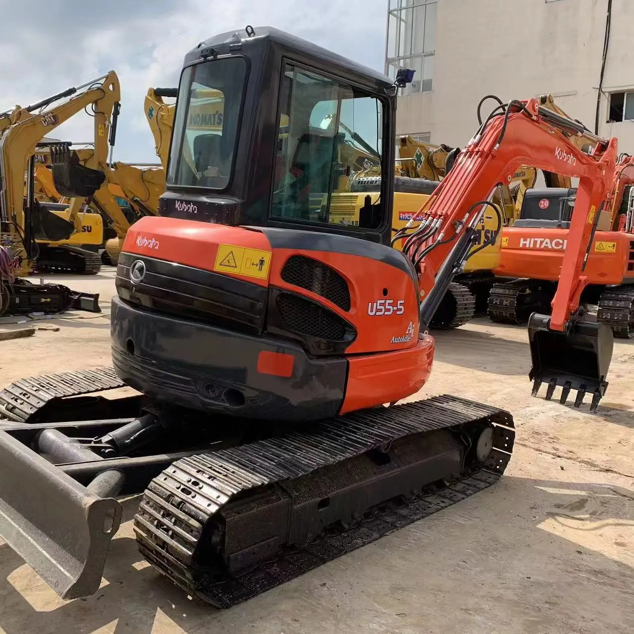 Used 5 Tons Mini Excavator For Sale Kubota U55 Kx155 Used Crawler ...