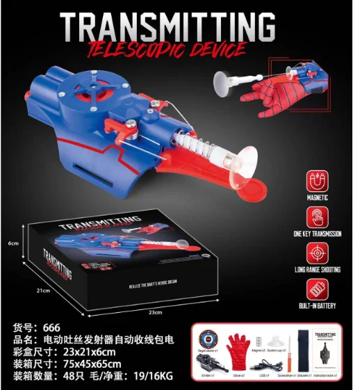 Hot Selling Spider String Shooter Wrist Launcher String Shooters Toy ...