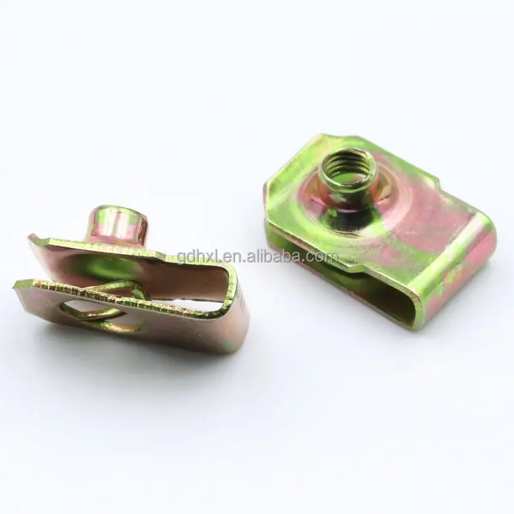 Automobile Parts M4 M5 M6 M8 M10 Steel Zinc Plated Spring Clip Nuts U ...