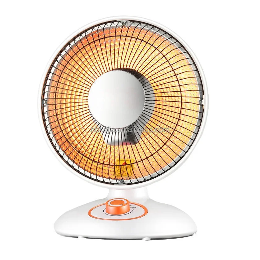 2 Settings 600w Infrared White Small Halogen Desktop Carbon Heater Room ...