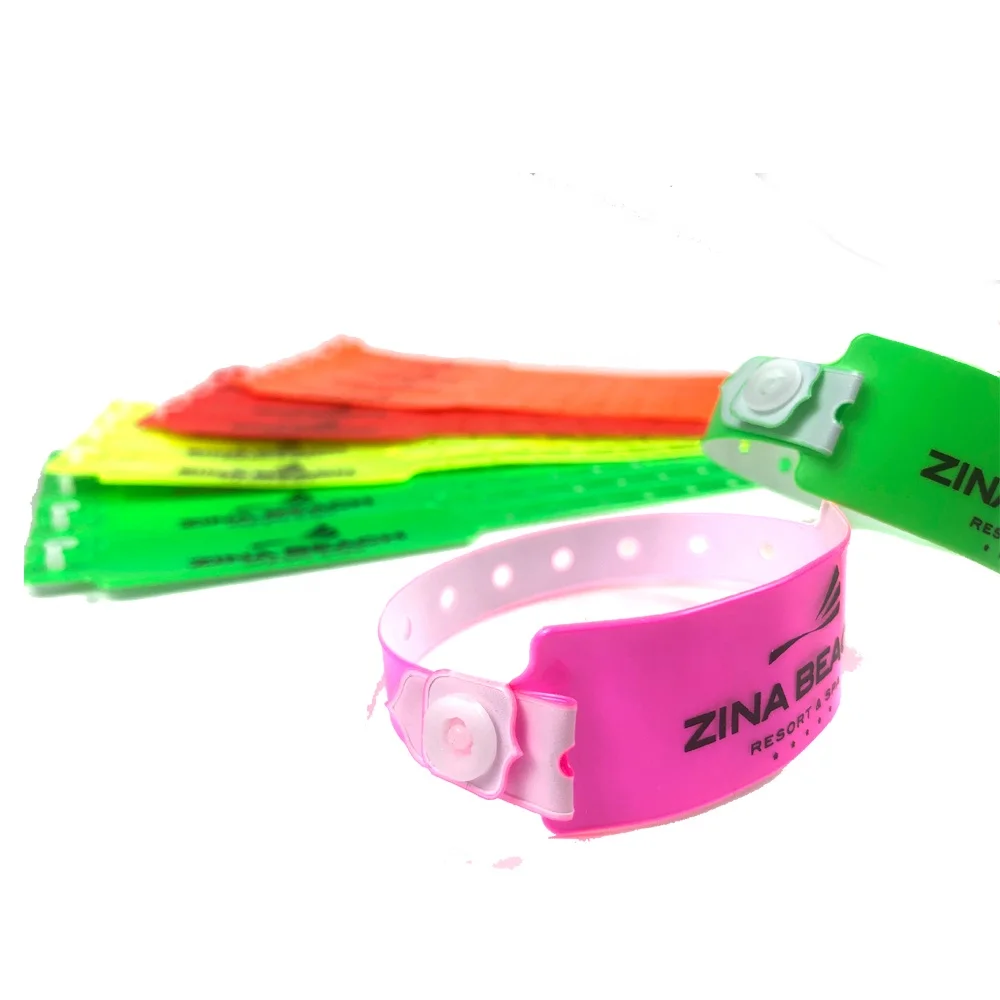 Custom Vinyl Wristbands for Events - Professional ID Bracelets
