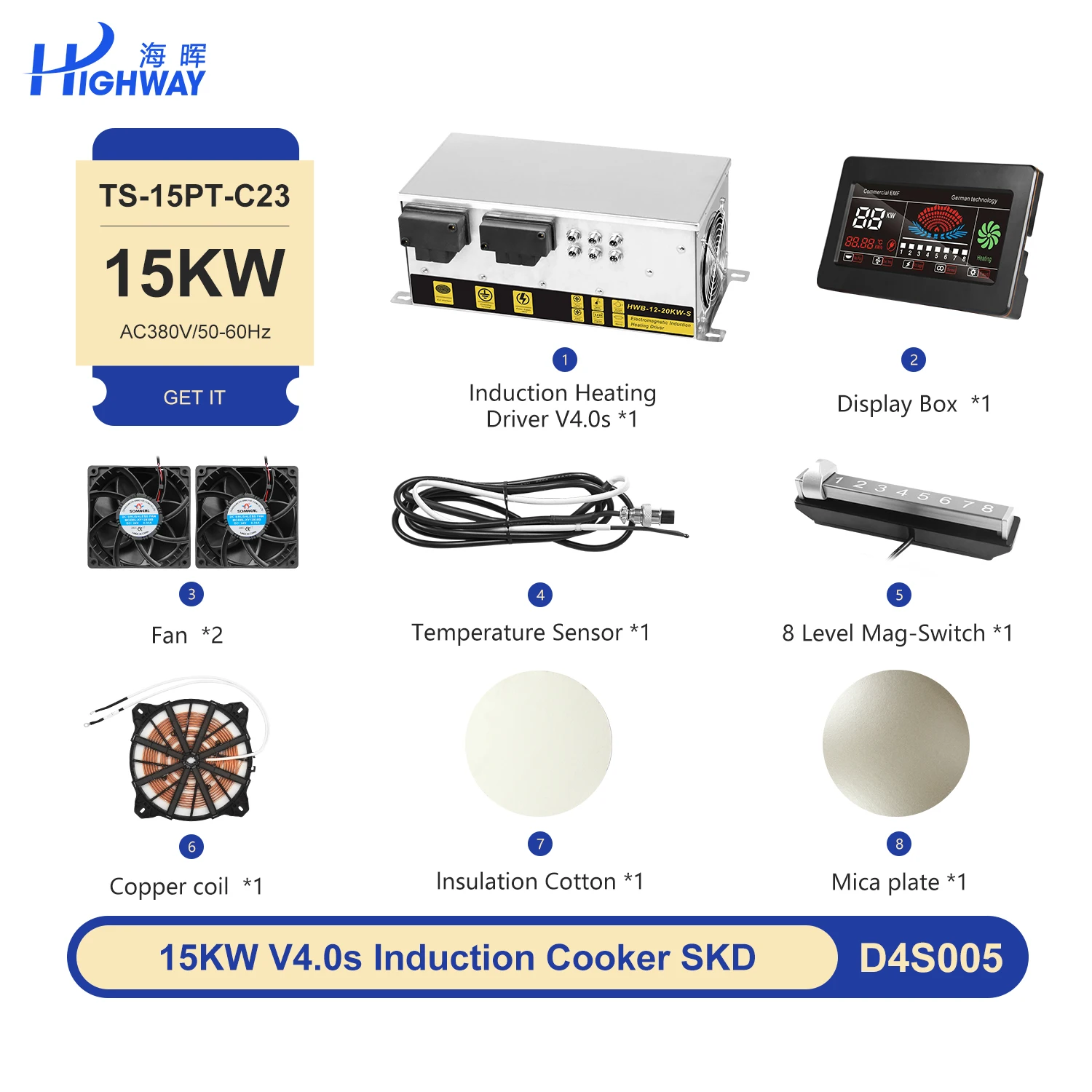 Skd/ckd Parts Of Induction Cooker With Good Quality Of 2000w - Buy ...