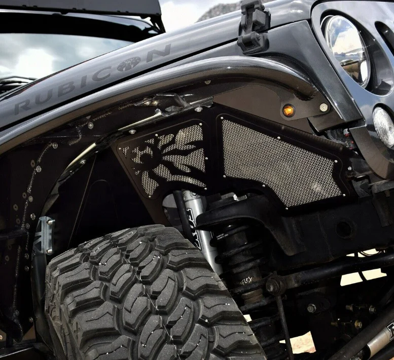 4X4 Offroad Parts Wide Body Spider Inner Fender Flares Front Rear ...