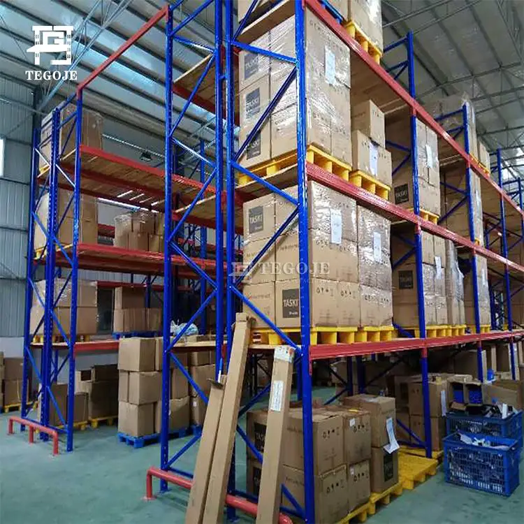Commercial Metal Warehouse Pallet Rack Garage Shelving Storage Racks ...