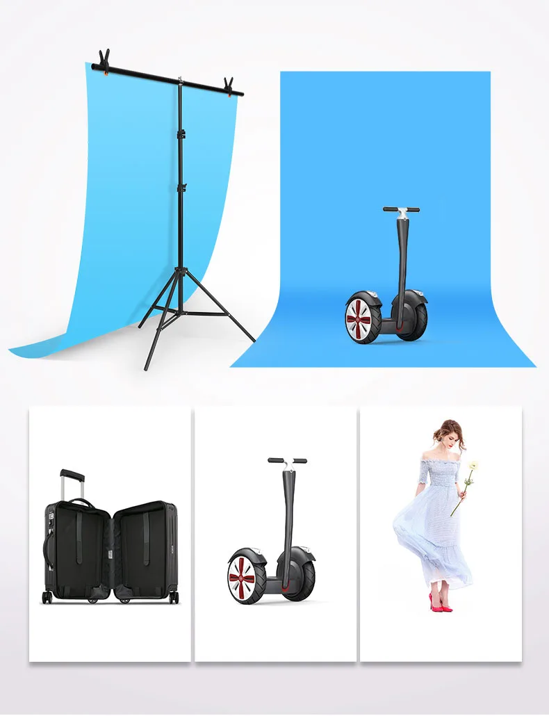 Backdrop Stand Photo Studio Backgrounds Stand Kit For Photography Props ...
