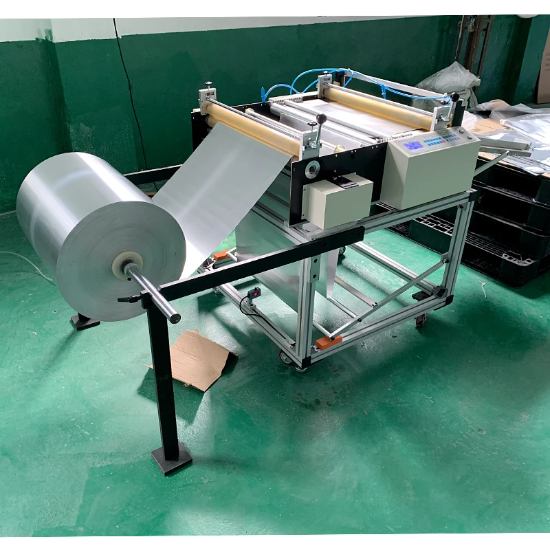 Aluminum Foil Paper Cutting Machine High Speed Aluminized Film Tin Foil ...