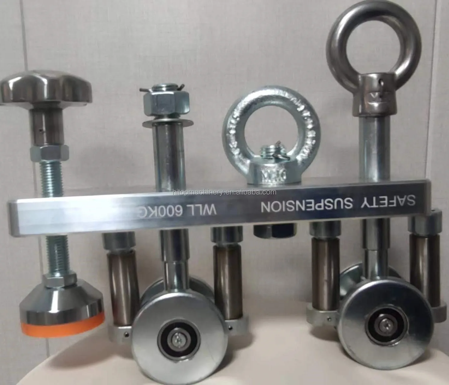 Aluminum Alloy Monorail BMU System for Facade Cleaning