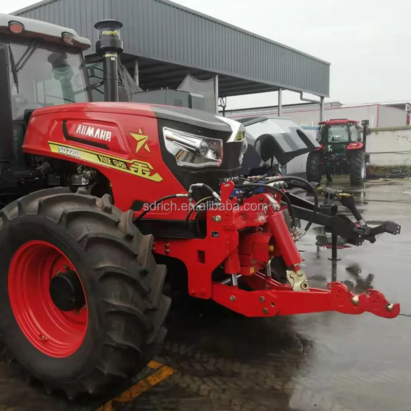 Customized Big Power Tractor Front Power Pto And Front Three Point ...