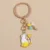 Cute Keychain Cat Heart Balloon Key Ring Enamel Key Chains Friendship ...