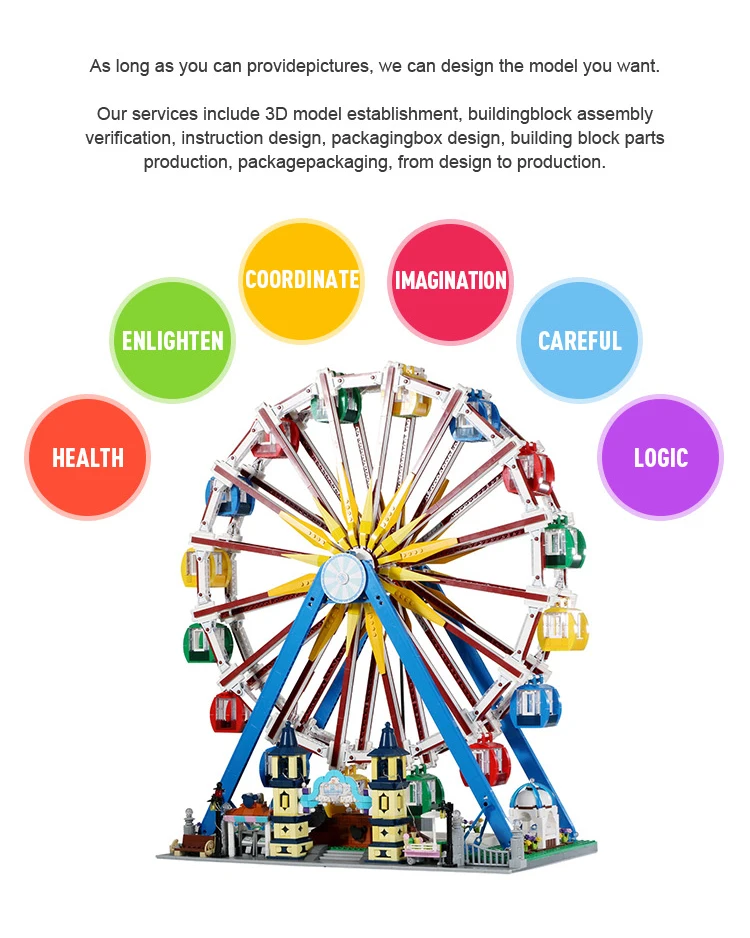 Mould King Factory Oem Sample Diy Toys Parts Bag Bricks Set Custom ...