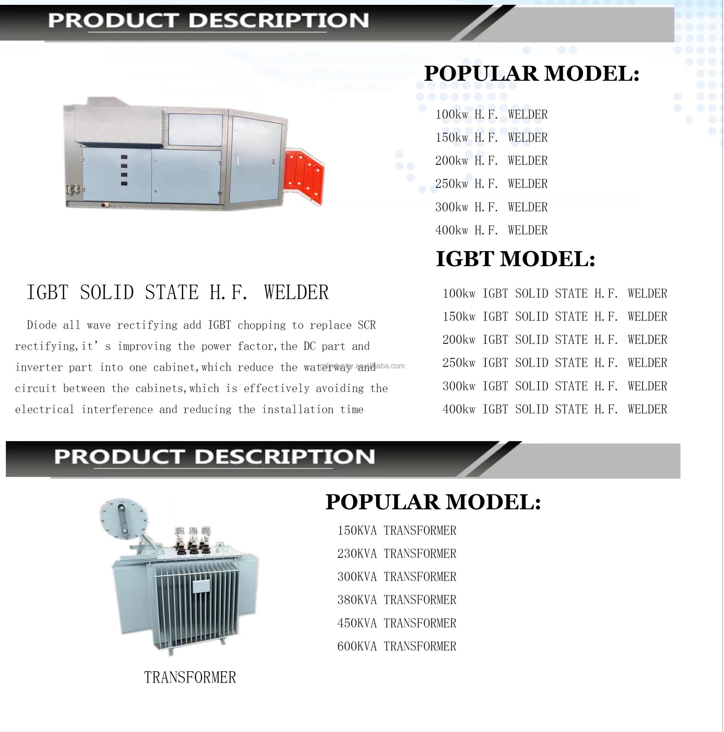 Inverter Card Rectifier For Hf Welder & Finned Tube Mill – Oem