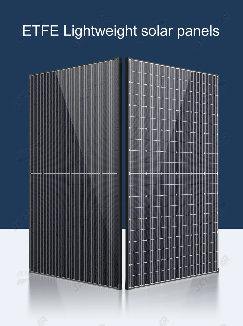 200w Lightweight Solar Panel With Aluminum Frame Etfe Surface 12v Solar ...