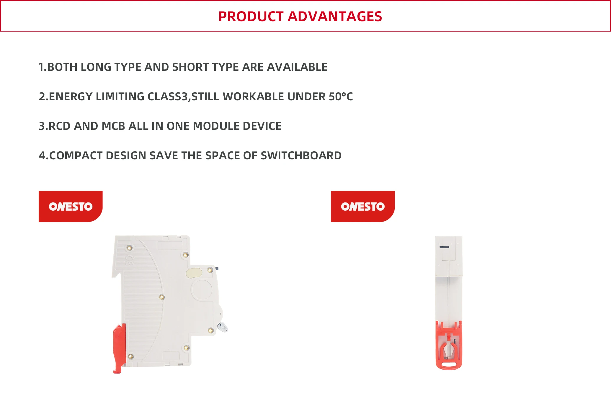 High Quality AC Type a Type RCBO Circuit Breaker 1P+N 240V AC 10ma 30ma ...